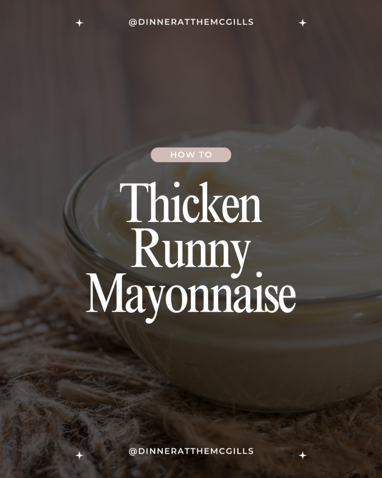 The Perfect Homemade Mayonnaise: A Step-by-Step Guide - Dinner at the ...